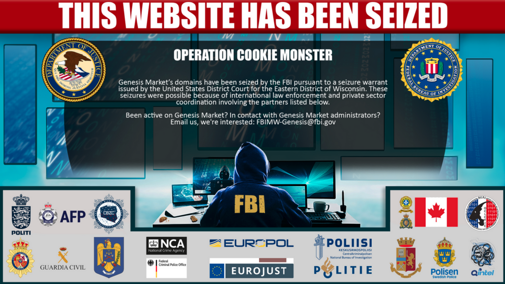 120 Arrested as Cybercrime Website Genesis Market Seized by FBI ...