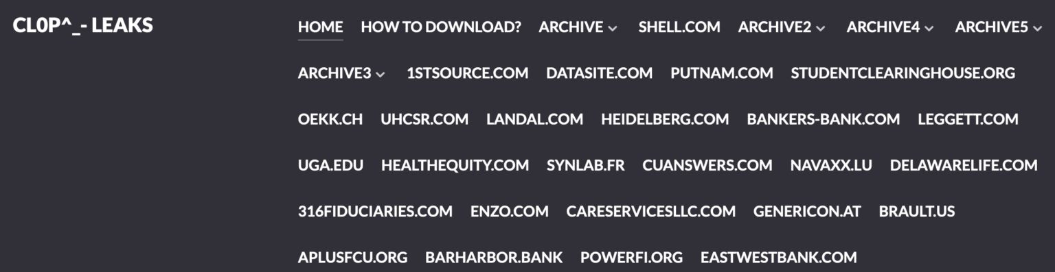 Ransomware Group Starts Naming Victims of MOVEit Zero-Day Attacks ...