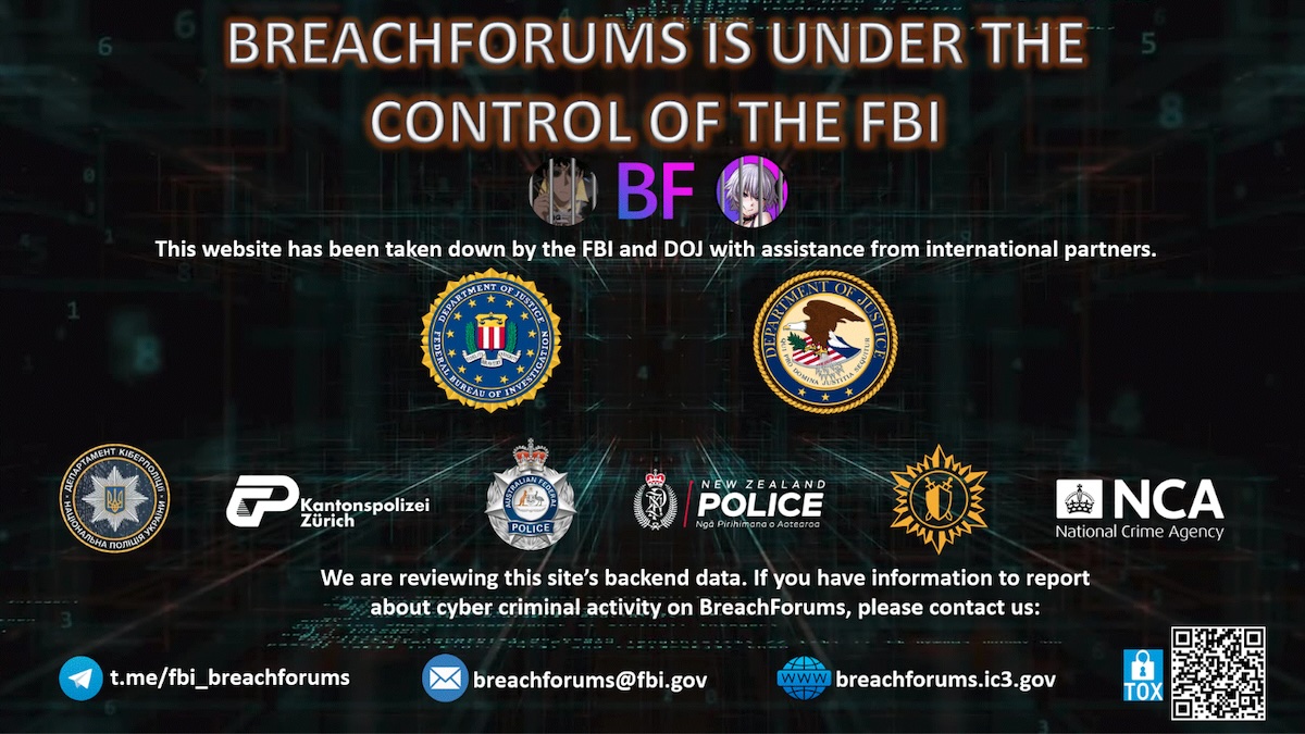 BreachForums Shut Down in Apparent Law Enforcement Operation - SecurityWeek