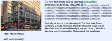 New York Times Responds to Source Code Leak - SecurityWeek