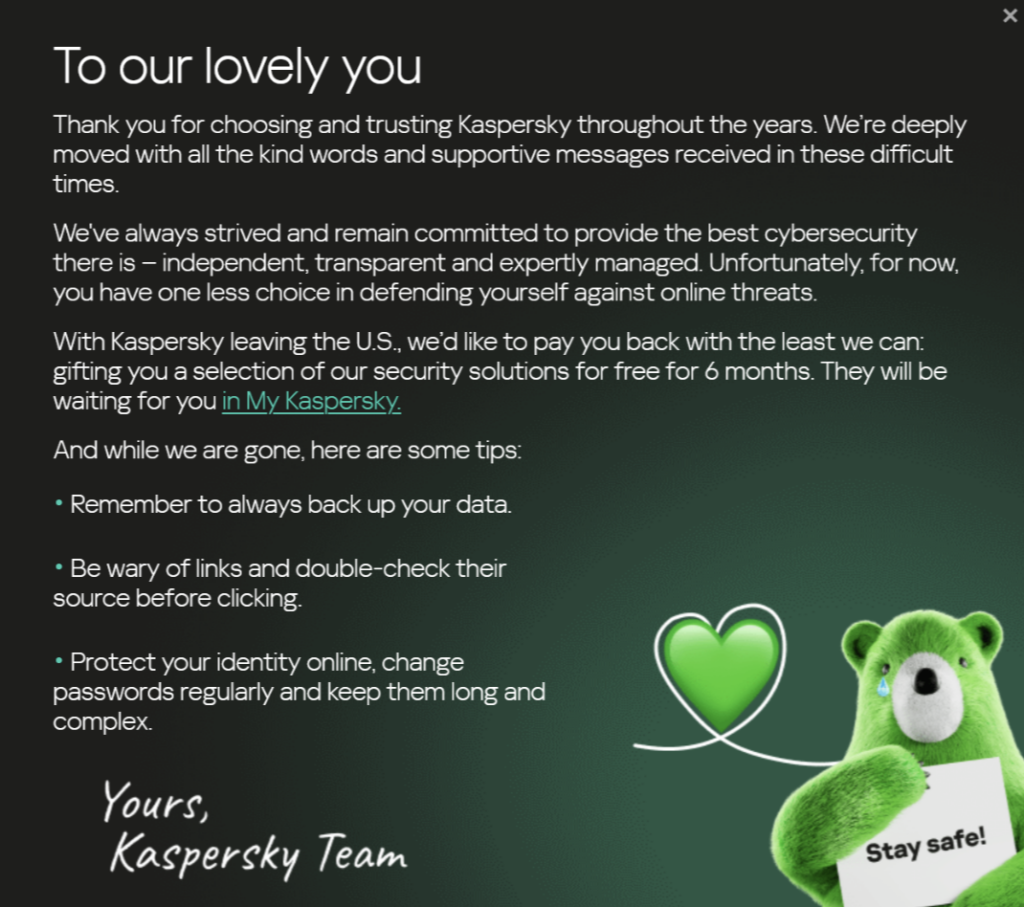 Kaspersky Leaving US Following Government Ban - SecurityWeek