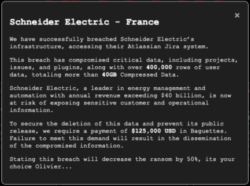 Schneider Electric Launches Probe After Hackers Claim Theft of User Data - SecurityWeek