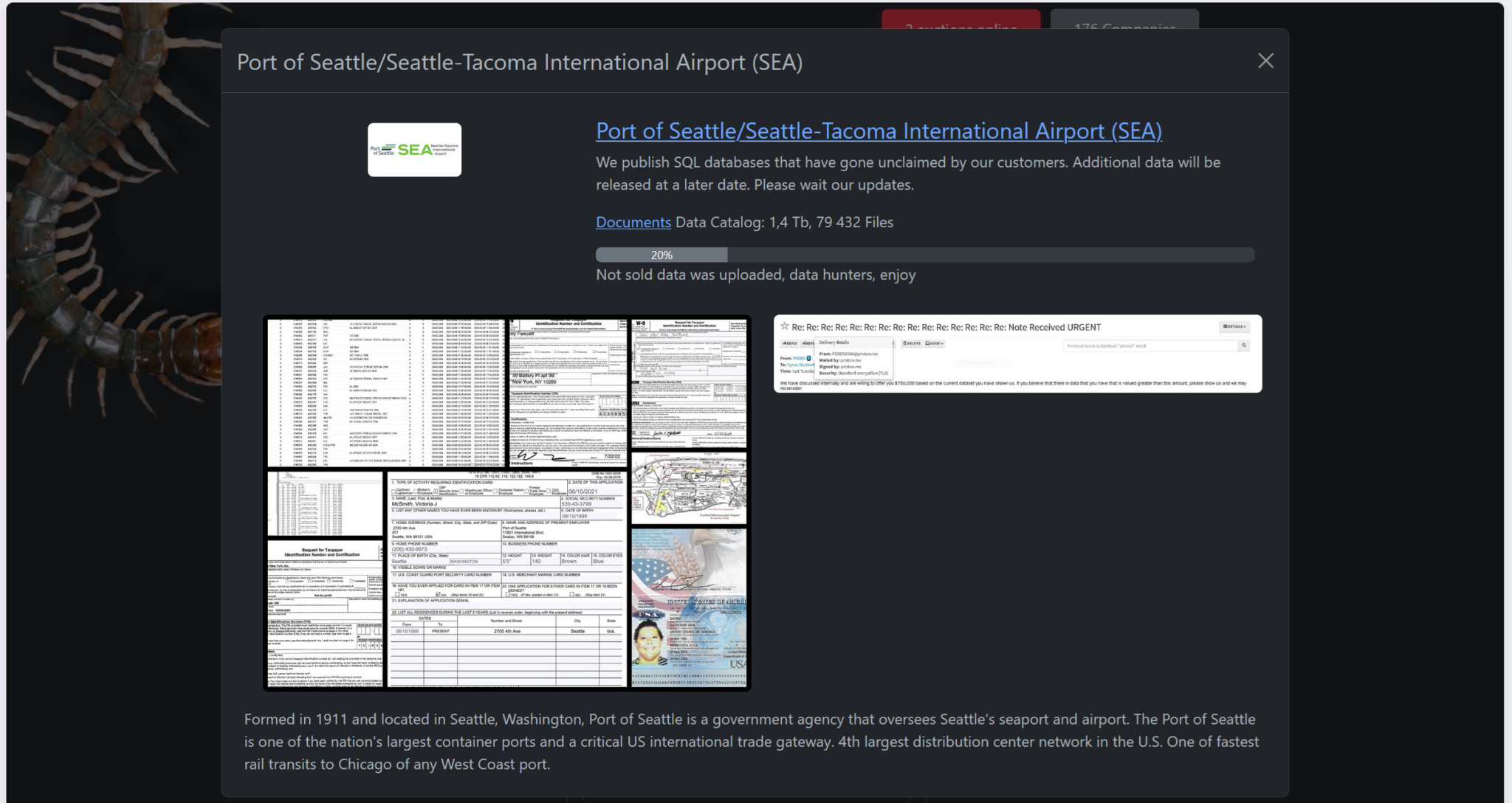 Port of Seattle Says 90,000 People Impacted by Ransomware Attack ...