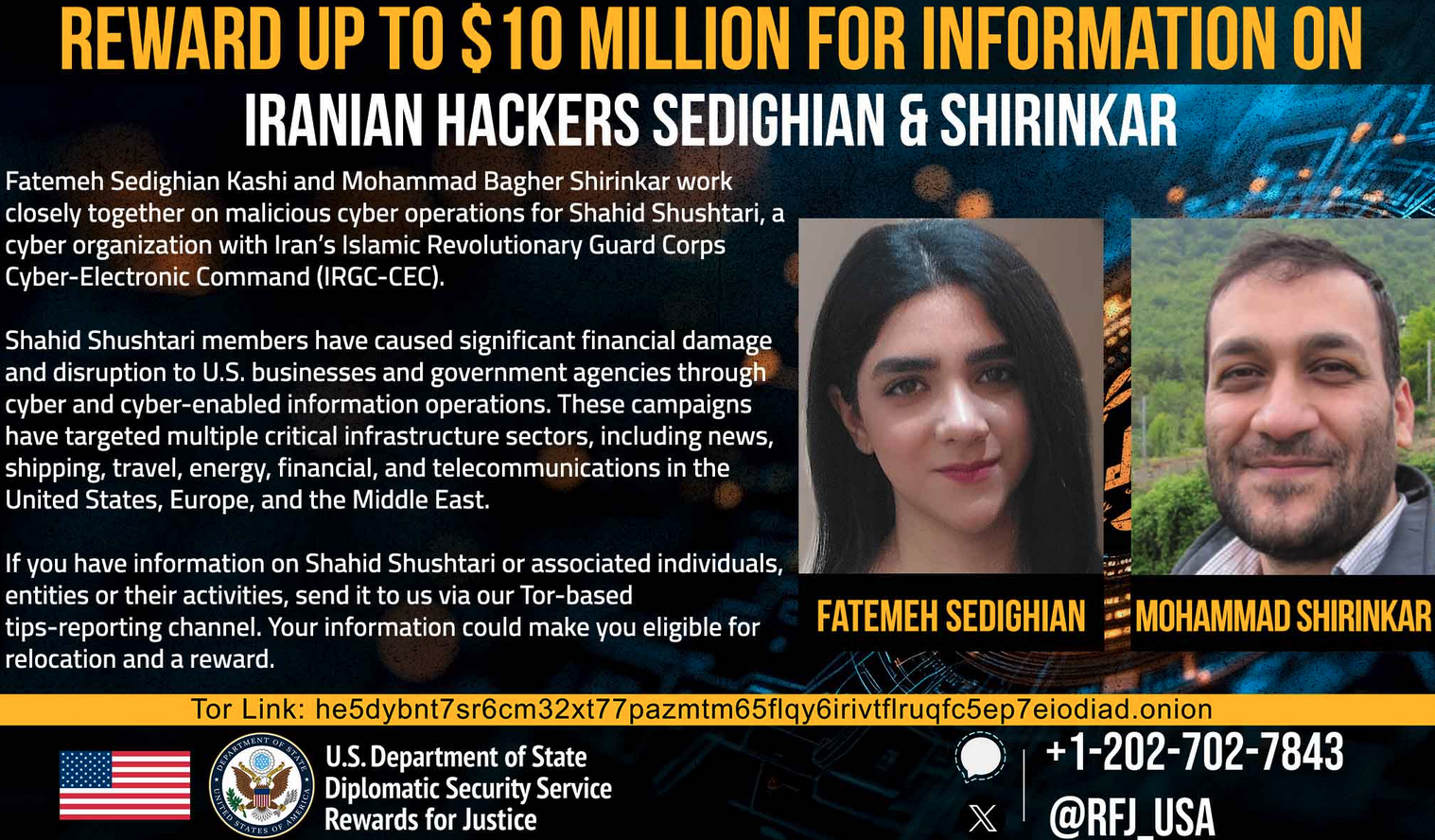 US Posts $10 Million Bounty for Iranian Hackers - SecurityWeek