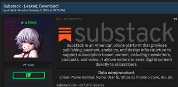 Substack Discloses Security Incident After Hacker Leaks Data - SecurityWeek